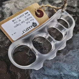 KASFLY Titanium Alloy Pea Pod Knuckle Multifunctional Self-Defense Too ...