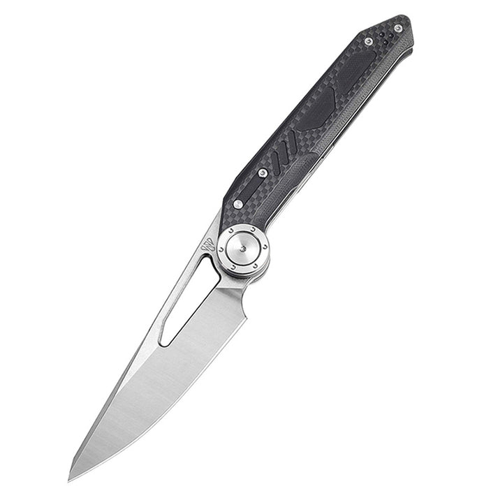 NOC KNIFE DG04 Folding Knife G10 Handle 440C Blade Pocket knife Black ...